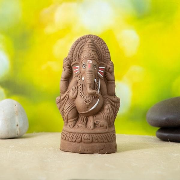 Buy Eco friendly Seed Ganesh Murti online from Nurserylive at lowest price.