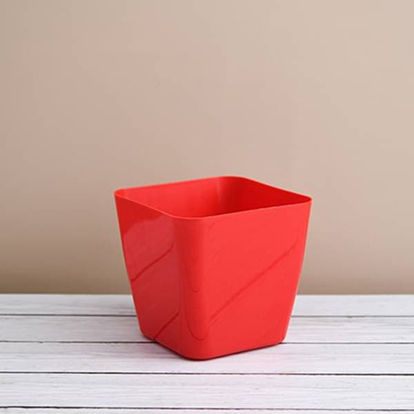 Red Square Plastic Planters Buy Go Hooked Rectangular Plastic Pots For
