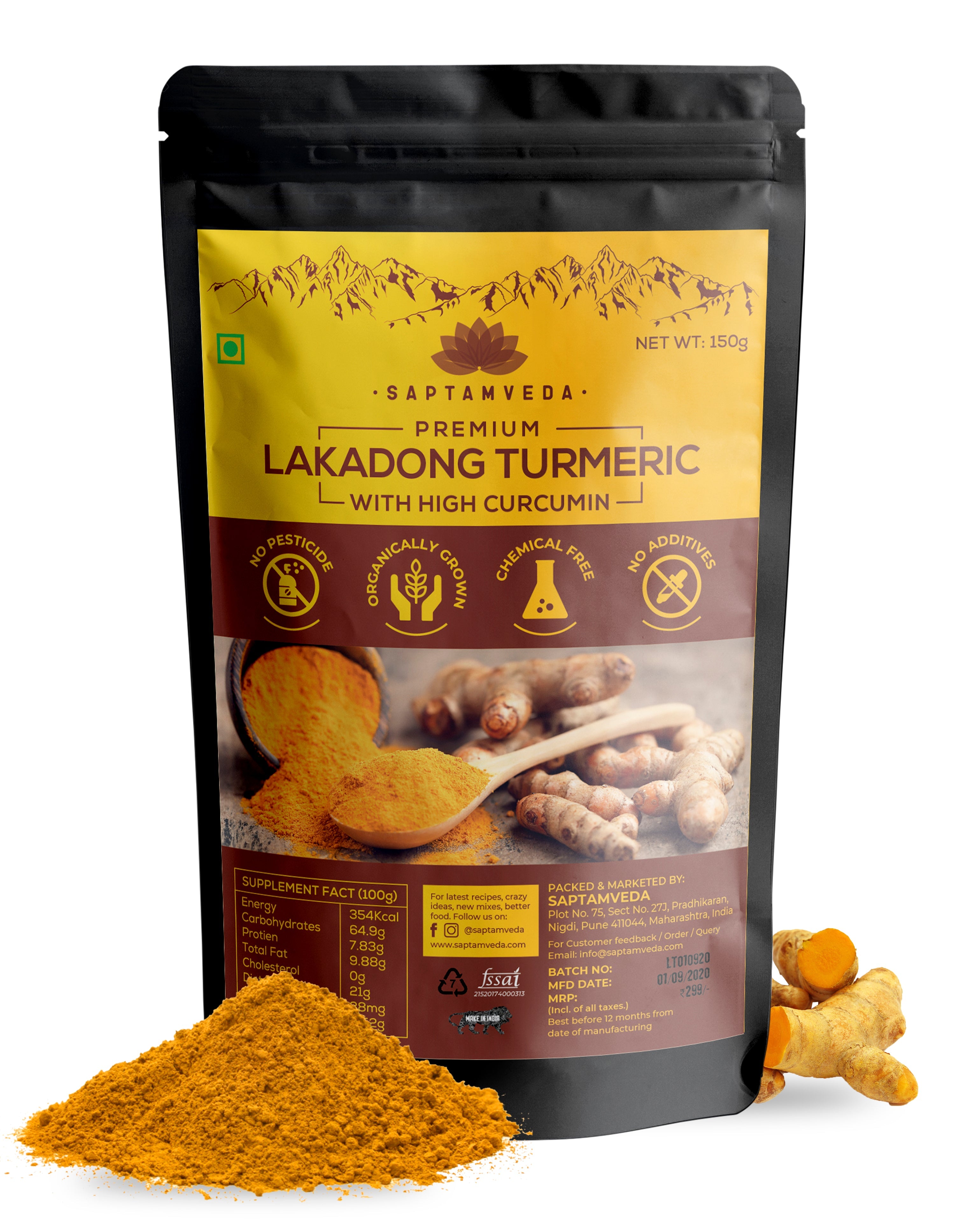 Buy Turmeric Powder online from Nurserylive at lowest price.